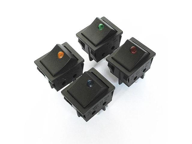 Click here for 2pc/set Ship type switch KCD4 four feet with light... prices