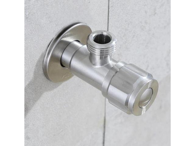 Click here for 304 Stainless Steel Faucet Triangle Valve Modern Q... prices