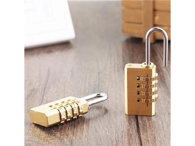 Click here for 4 Dial Digit Combination Code Lock Travel Business... prices