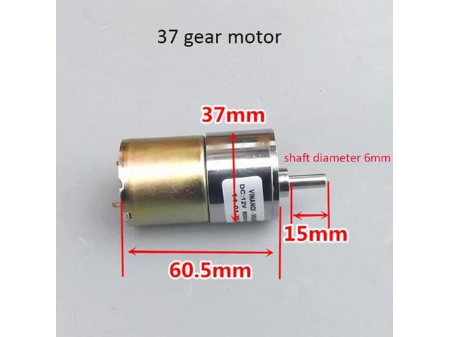 Click here for 37 Gear Motor DC 12V DC Motor Metal Gear 45 Rpm Sh... prices