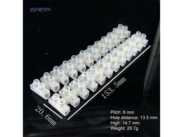 Click here for 1pc shthde Nylon terminal X3-3012 12bits 30A nylon... prices