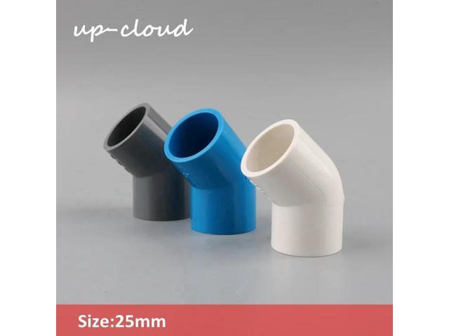 Click here for 2pcs UP-CLOUD 25mm PVC Pipe 45 Degree Equal Elbow... prices