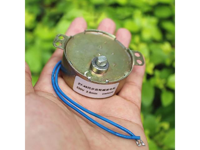 Click here for 49MM Synchronous Gear Reducer Motor AC220V 2.5 rpm... prices