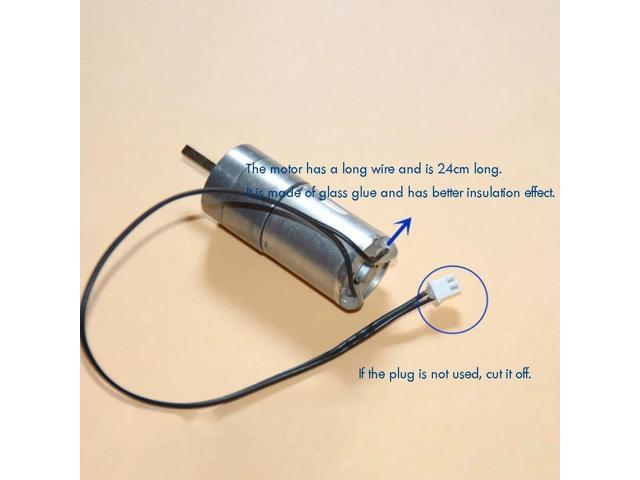 Click here for 370 DC Gear Motor 3V-24V 201 rpm Low Speed High To... prices