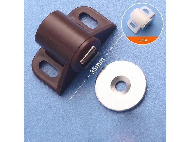 Click here for ABS Round Magnetic Door Catches Latch  Cabinet & F... prices