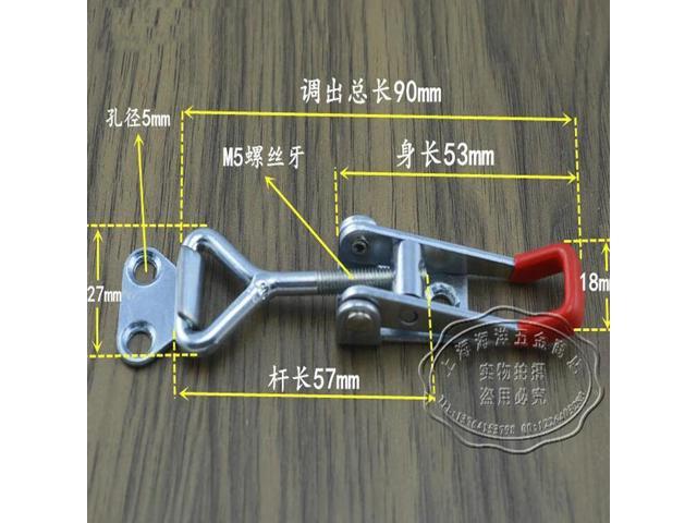 Click here for Hot sale holding 100KG Hasp Fastener  Toggle Latch... prices