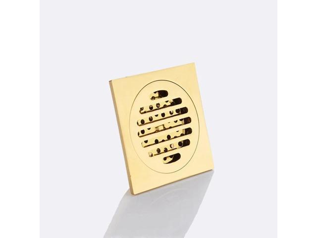Click here for 1pc Bath Floor Drain 10*10cm Gold Bathroom Shower... prices