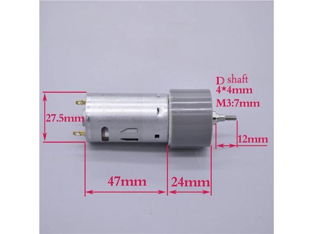 Click here for hot sale 390 DC geared motor alloy gear decelerati... prices