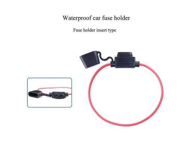 Click here for PVC+Copper Waterproof Car Fuse Holder With Line Pr... prices