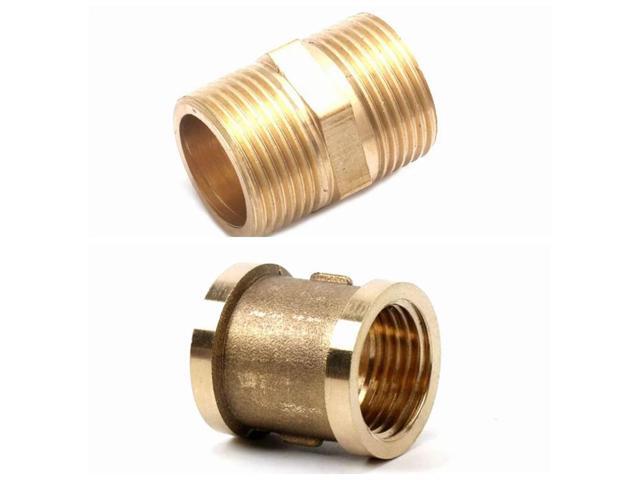 Click here for 1set Brass 3/4 thread Connector Plumbing Pipe Fitt... prices