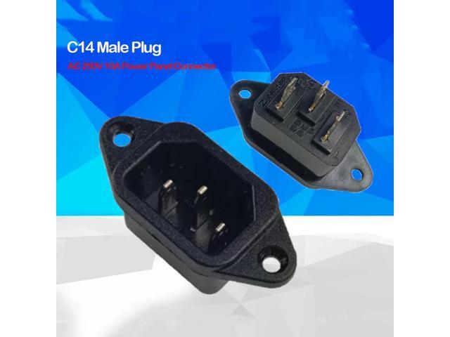 Click here for 1Pc 3 Pin PCB Screw Type Input C14 Plastic Metal M... prices