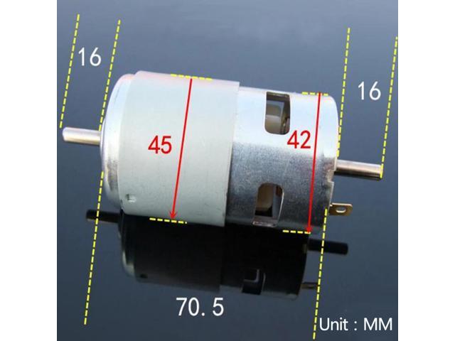 Click here for 1PCS Double output shaft 795 DC motor front and ba... prices