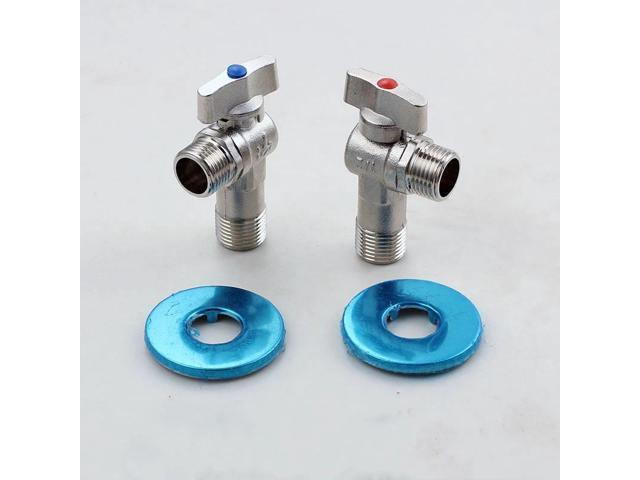 Click here for 2Pcs Standard G1/2 Threaded Bathroom Angle Filling... prices