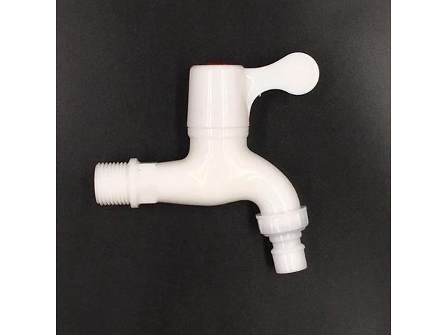 Click here for 1/2 or 3/4 Inch PVC Bibcocks Wall-mounted White Fa... prices