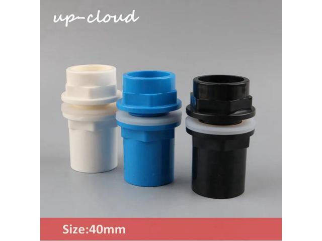 Click here for 1pc UP-CLOUD PVC 40mm Connector Fish Tank Drain Pi... prices