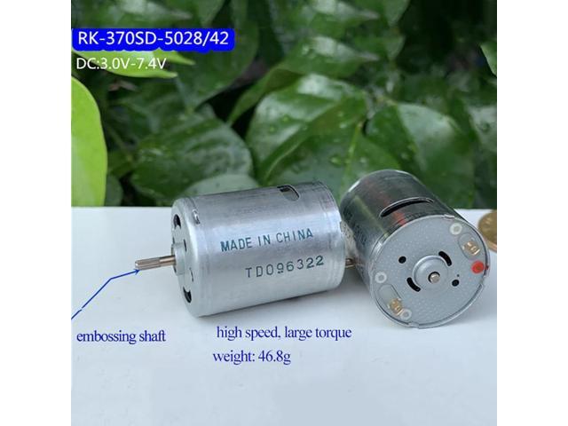 Click here for 370SD-5028 3V-7.4V embossing shaft high speed micr... prices