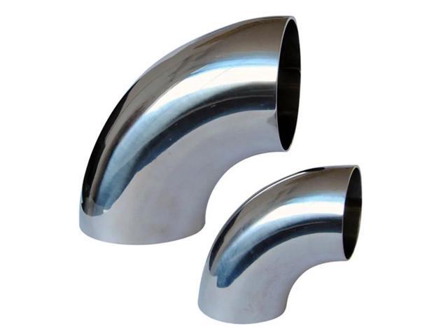 Click here for 51mm 2 O/D 304 Stainless Steel Sanitary Weld 90 De... prices