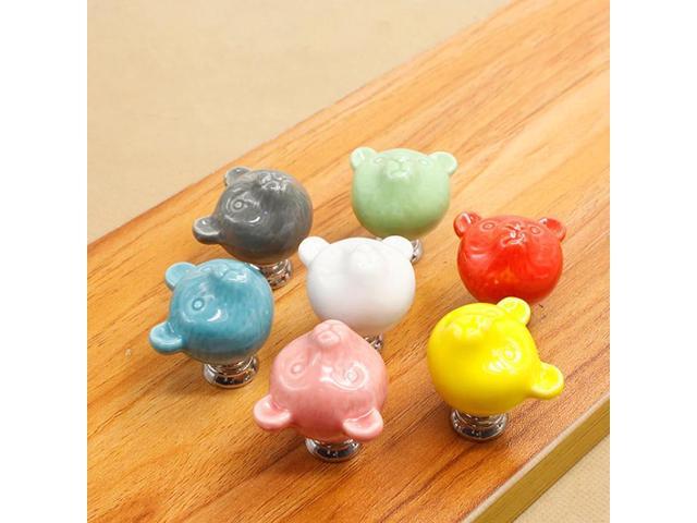 Click here for Ceramic Cartoon Drawer Knobs Cute Animal Pulls Cab... prices