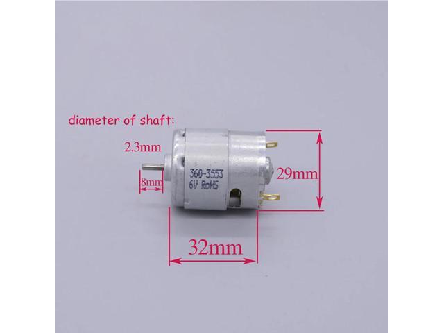 Click here for DC3-6V 7500-15000RPM Micro 360 Model Brush Motor C... prices