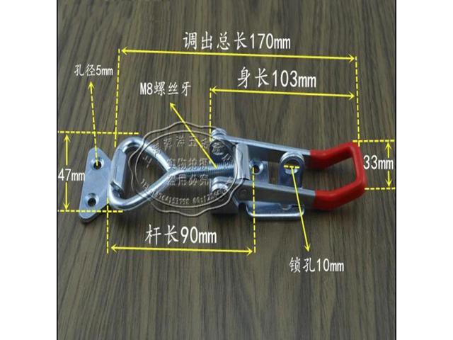 Click here for Holding 300KG Hasp Fastener with keyhole  Toggle L... prices