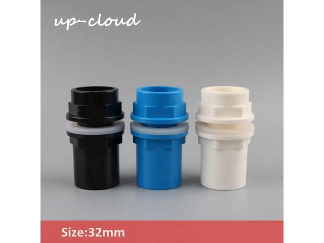 Click here for 1pc UP-CLOUD PVC 32mm Connector Fish Tank Drain Pi... prices