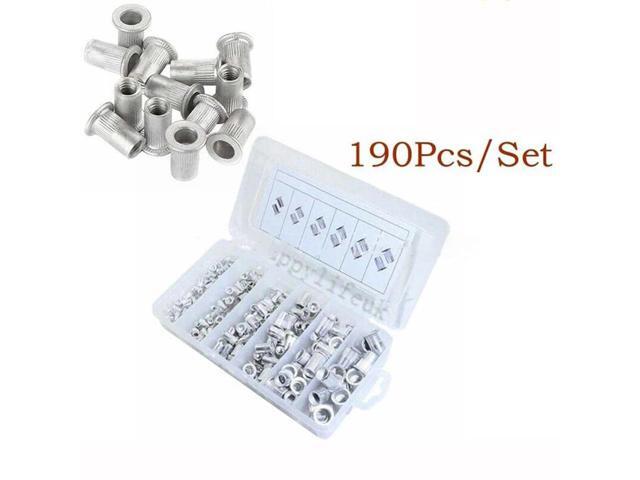 Click here for 190PCS/Set Aluminum Alloy Riveting Nuts M3 M4 M5 M... prices