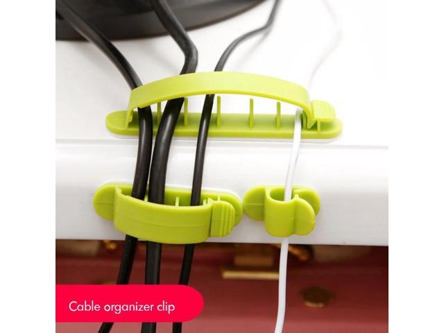 Click here for 1 set Self-adhesive Cable Clips Wire Holder Organi... prices