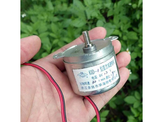 Click here for Large Torque 50KT Geared Motor DC 12V 30RPM 40MA M... prices