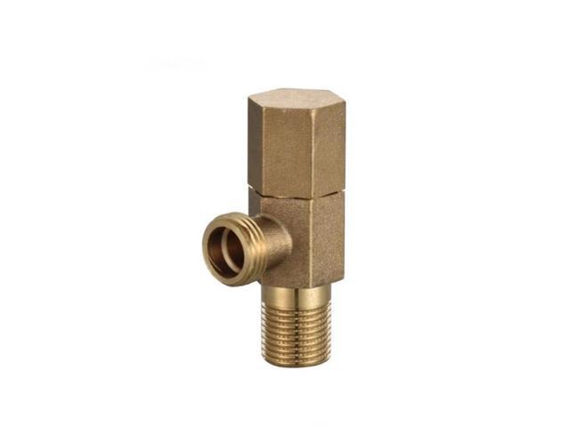 Click here for 1pc Bathroom golden brass angle valve Hot and Cold... prices