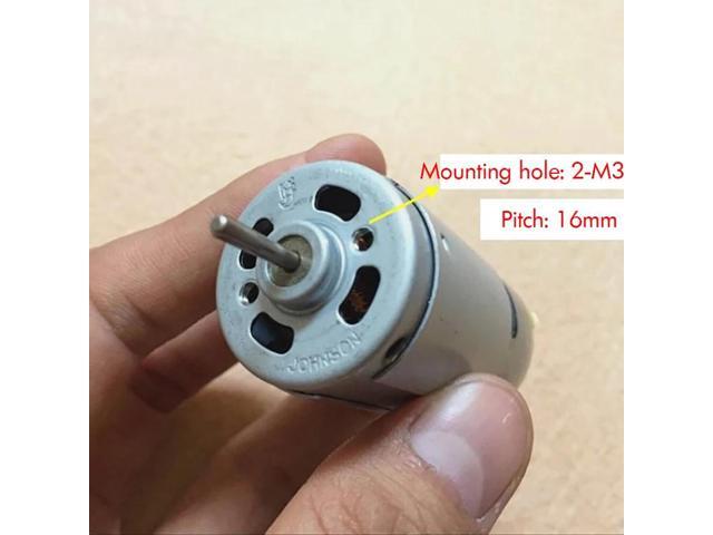 Click here for Micro Carbon Brush Motor 395 Double Output Shafts... prices