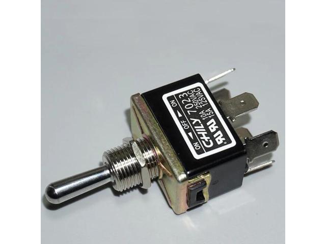 Click here for Mini toggle switch ON black rocker switch 3 positi... prices