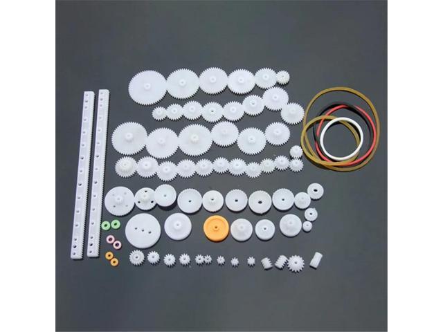 Click here for 75pcs/set Gear Kit Gears  Rack  Pulley  Belt  Worm... prices