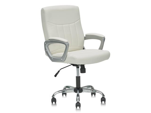 Click here for CLATINA Leather Office Executive Chair  Mid Back C... prices