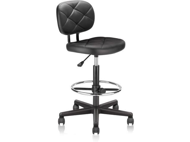 Click here for KLASIKA PU Faux Leather Drafting Rolling Stool Cha... prices