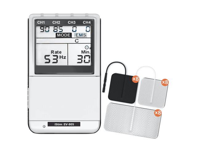 Click here for iStim TENS EMS EV-805 - 4 Channel Rechargeable Mac... prices