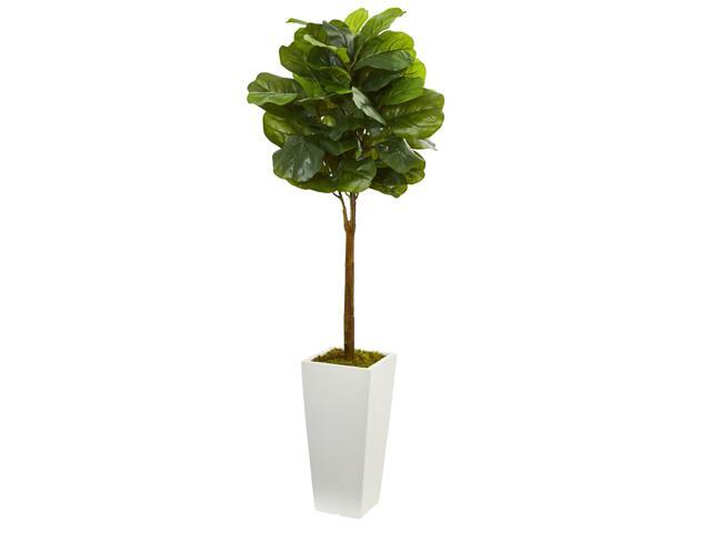 Click here for Nearly Natural 5873 4 Fiddle Leaf Artificial Tree... prices