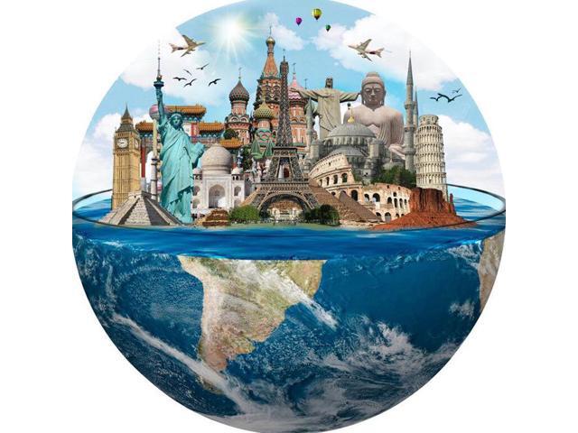 Click here for Round Jigsaw Puzzle City Icons Educational Game 27... prices