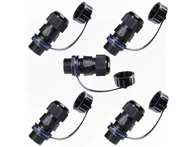 Click here for 5PCS Panel Mounting RJ45 Waterproof Connector Cat5... prices