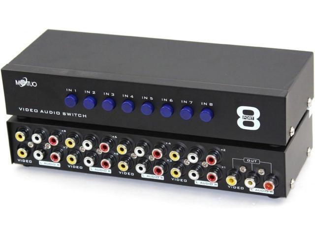 Click here for 8-Way AV Switch RCA Switcher 8 in 1 Out Composite... prices