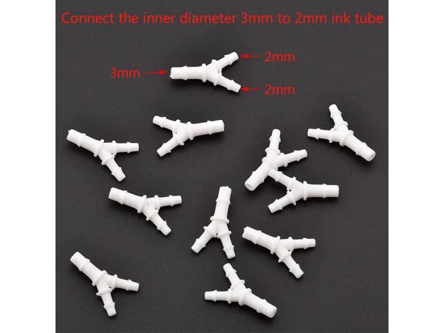 Click here for 20pcs Eco solvent Y Shape Ink Tube Connector for L... prices