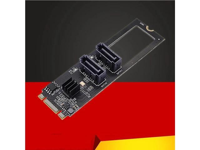 Click here for NEW M.2 NVME PCI-E PCIE to 2 Port SATA 3.0 Adapter... prices