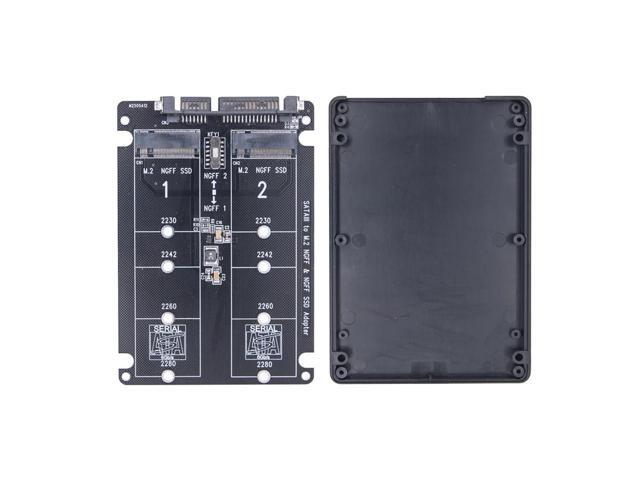 Click here for Dual M.2 to SATA3.0 Adapter M.2 SATA Protocol SSD... prices