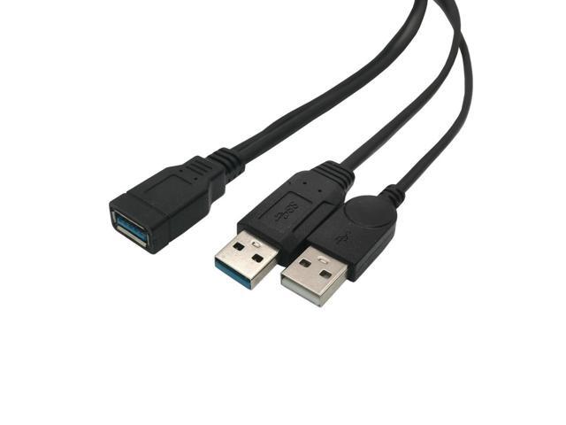 Click here for DOUBLE USB A MALE TO USB 3.0 FEMALE CABLE 0.3M USB... prices