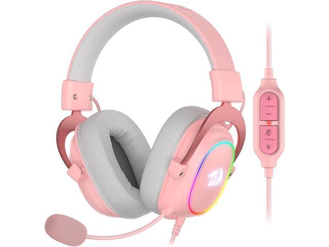 Click here for Redragon H510 Zeus-X RGB Pink Wired Gaming Headset... prices
