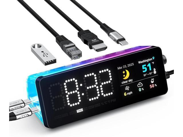 Click here for LTC Laptop Docking Station  7-in-1 USB C Hub with... prices