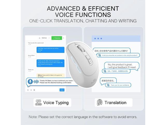 Click here for Redragon BM4195 AI Smart Wireless Mouse  2.4G & BT... prices