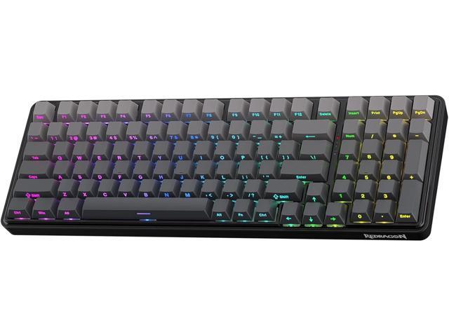 Click here for Redragon K744 GB PRO 99 Keys Wireless Gasket RGB G... prices