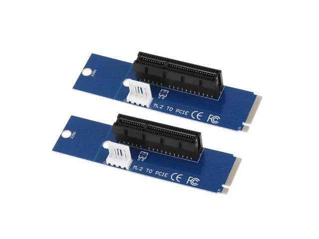 Click here for 2pcs/lot NGFF M2 M.2 to PCI-E 4x 1x Slot Riser Car... prices