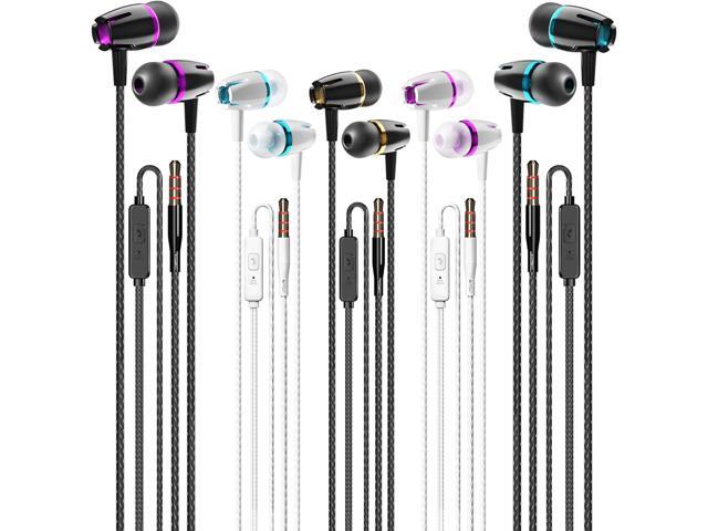 Click here for Earbuds Wired with Microphone  5 Pack Wired Headph... prices