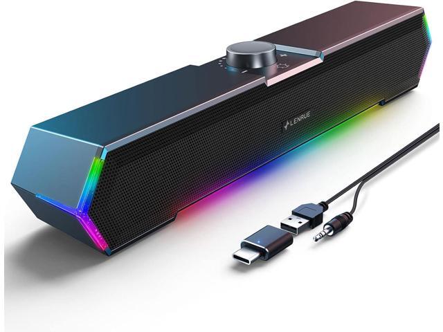 Click here for LENRUE G11 Computer Speakers for Desktop  Touch Li... prices